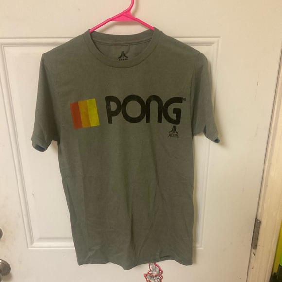 atari | Shirts | Vintage Atari Pong Logo Tshirt Retro Gamer | Poshmark